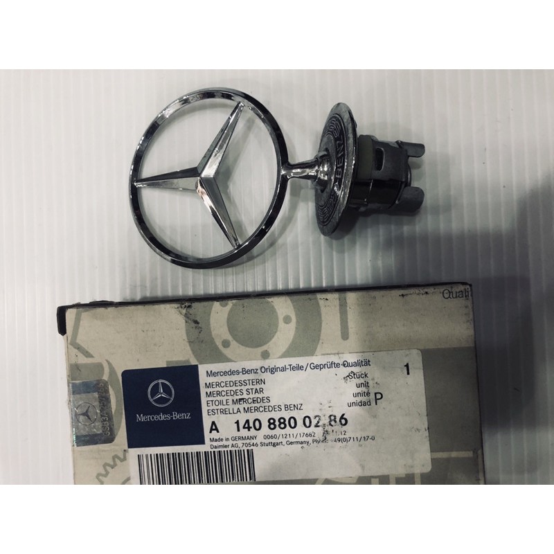 BENZ 1408800286 前標誌 W140 | 蝦皮購物
