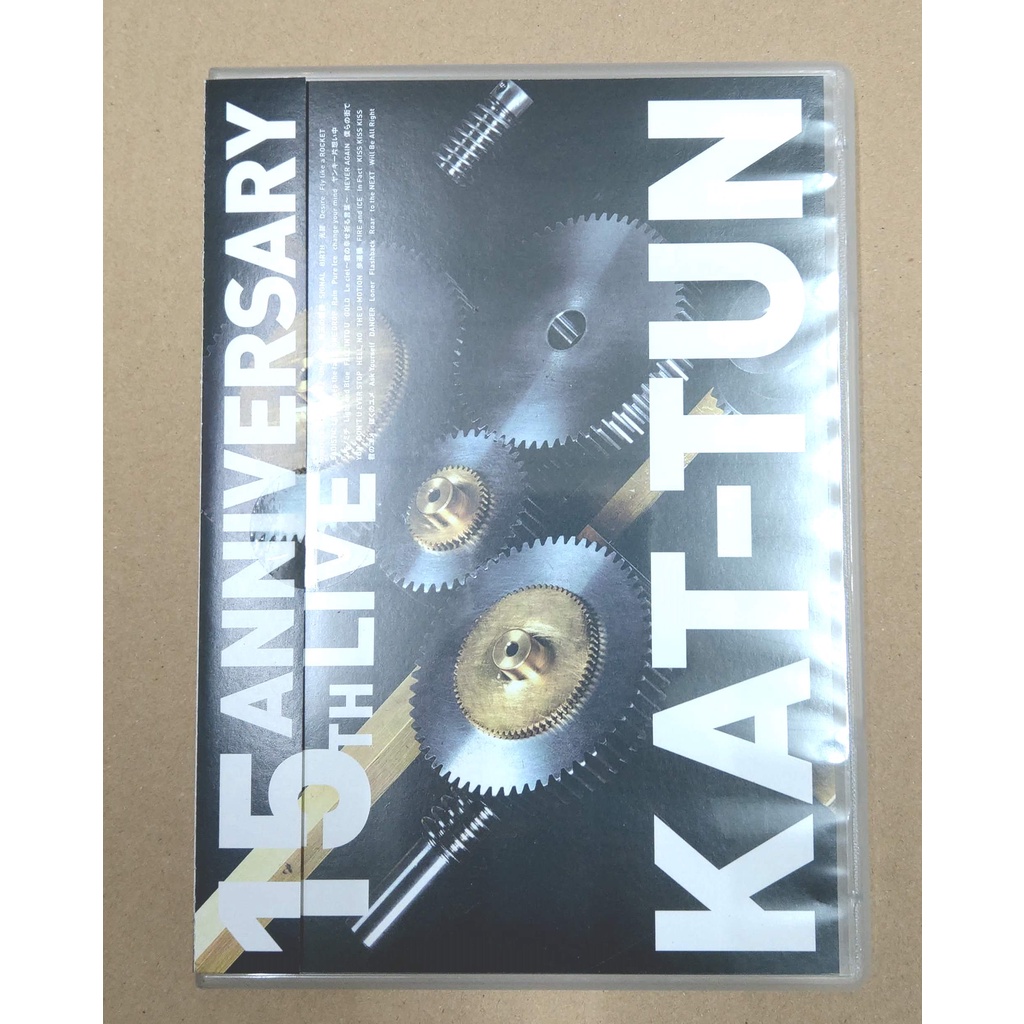 KAT-TUN 15週年紀念演唱會 (台壓普通版/2DVD) | 蝦皮購物