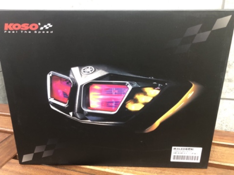 全新現貨 KOSO BWSR 噴流LED 後燈組/ 尾燈 大BR BR 整合式尾燈 方向燈 可直上 | 蝦皮購物