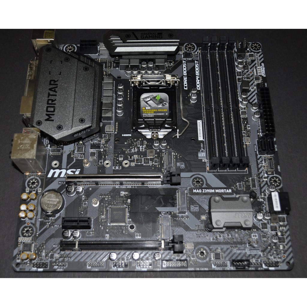 微星軍規 電競遊戲 MAG Z390M Mortar (1151 Z390 DDR4 SATA3 USB3.1 M.2) | 蝦皮購物