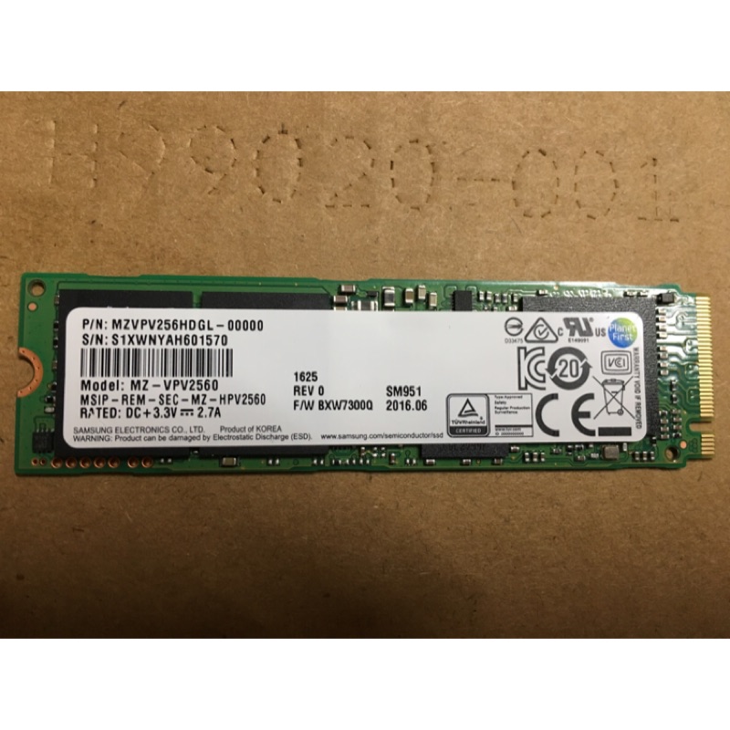 Samsung SSD SM951 MZVPV256HDGL | 蝦皮購物