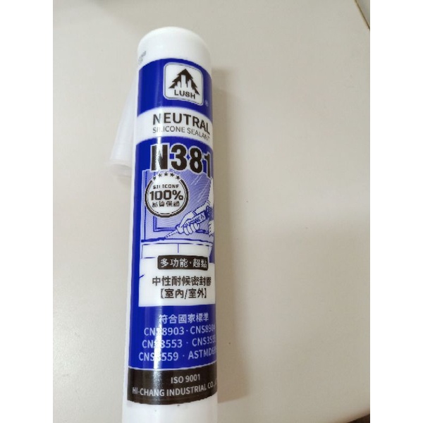 含稅價 LUSH樹牌矽利康 N381中性密封膠 300ml | 蝦皮購物