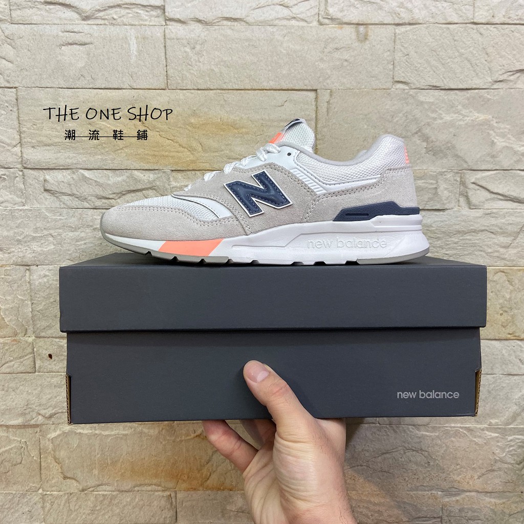 TheOneShop new balance CW997HVP nb 997 白色 白藍 麂皮 經典 復古 慢跑鞋 | 蝦皮購物