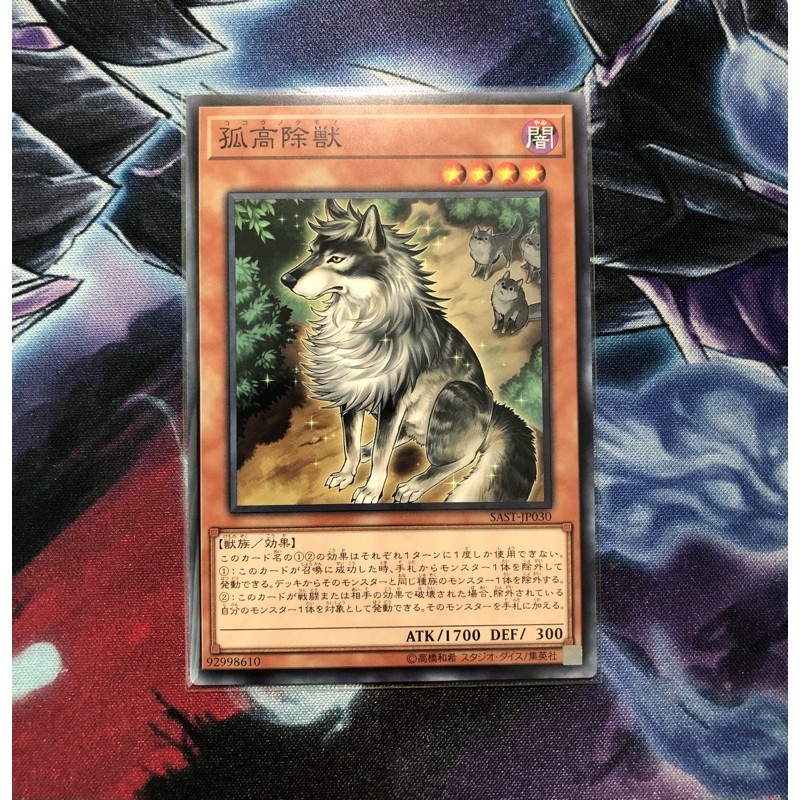 《JIA》遊戲王 SAST-JP030 孤高除獸 隱普 | 蝦皮購物