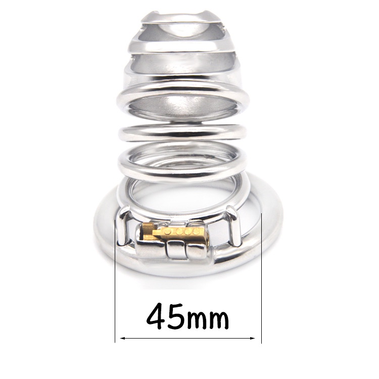 FRRK不銹鋼CB鎖鏤空陽具籠 陰莖鎖貞操鎖禁錮防出軌 BDSM kinky 束縛 調教 虐戀情趣 | 蝦皮購物