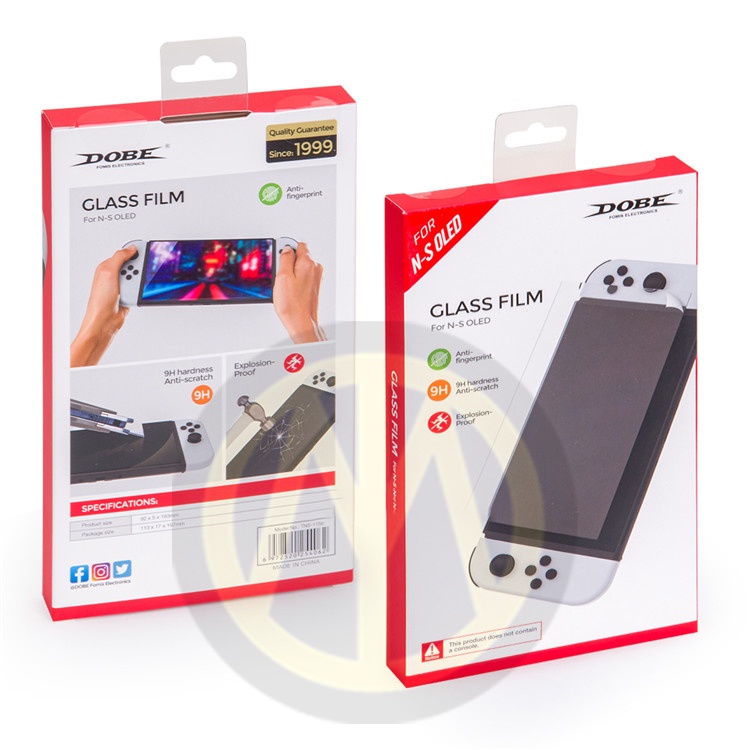 明天到貨📦DOBE Switch OLED 保護貼 9H鋼化防刮NS 鋼化 玻璃保護貼 鋼化膜 鋼化玻璃 鋼化保護貼 | 蝦皮購物