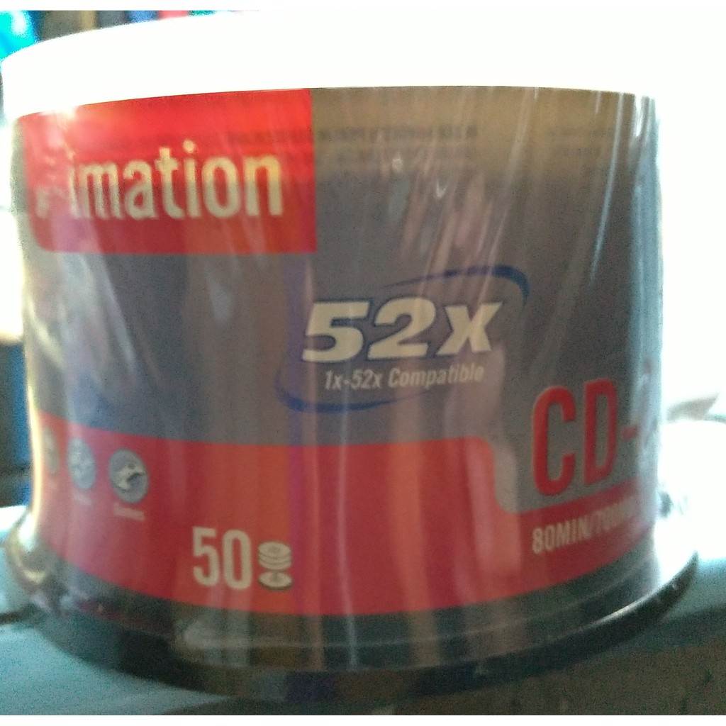 imation CD-R 52X 700MB/80min 50片 | 蝦皮購物