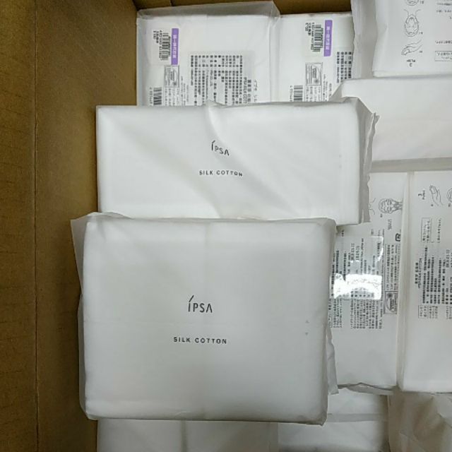 IPSA 純棉 化妝棉 120入 特價130元，50入 特價58元 | 蝦皮購物