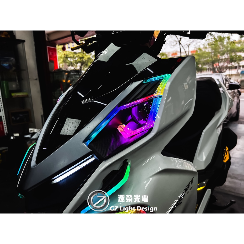 【潔榮光電】DRG 金鑫燈藝 阿波羅 幻影大燈 APL魚眼大燈 LED 魚眼 大燈 幻彩 DRG158 SYM | 蝦皮購物