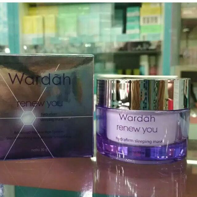 [NEW] WARDAH (Masker) reNew You Hydrafirm Sleeping Mask 30gr | 蝦皮購物