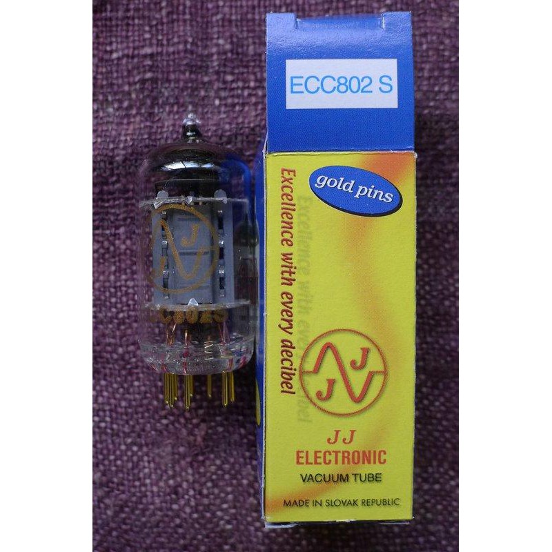 金腳 JJ ECC802S/ECC82/12AU7 採同德律風根ECC802S構造 | 蝦皮購物
