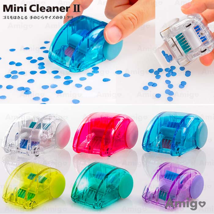 阿米購 日本 MIDORI Mini Cleaner 第二代 弧型車 限定 桌面清潔車 清潔小車 文具 透明 | 蝦皮購物