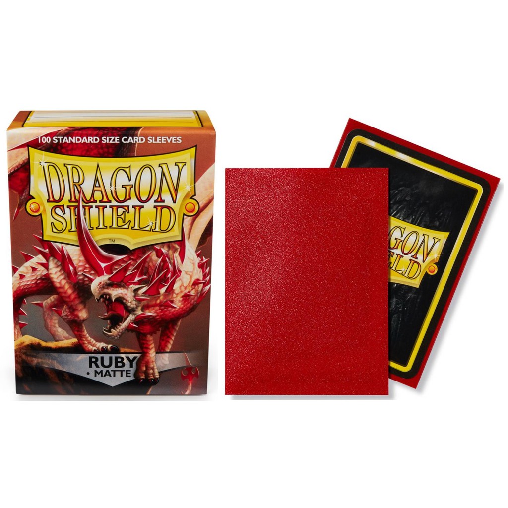 【雙子星】龍盾卡套 Ruby MATTE AT-11037 適用 MTG 漆黑幽魂 銀白戰槍 PTCG 閃色明星V | 蝦皮購物