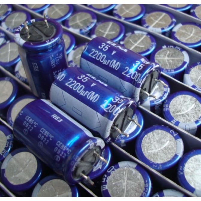 小白的生活工場*ELNA RE3 35V 2200UF 音頻濾波電解電容 | 蝦皮購物