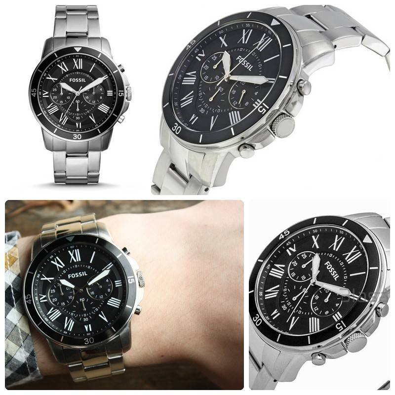 FOSSIL 狂野風格大錶徑 三眼計時腕錶 皮錶/鋼錶 48MM 【Watch-UN】 | 蝦皮購物