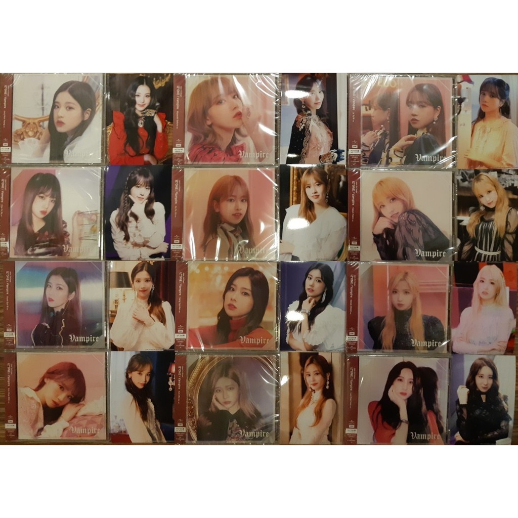 IZ*ONE 日單三輯 Vampire WIZ*ONE盤 個人盤 員瑛 櫻花 柔理 叡娜 奈子 玟周 采源 惠元 彩演 | 蝦皮購物