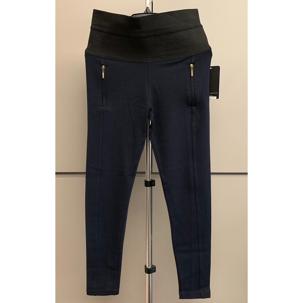 【Julia Shop 全新女生區】Zara女生深藍色緊身長褲 / M號 | 蝦皮購物