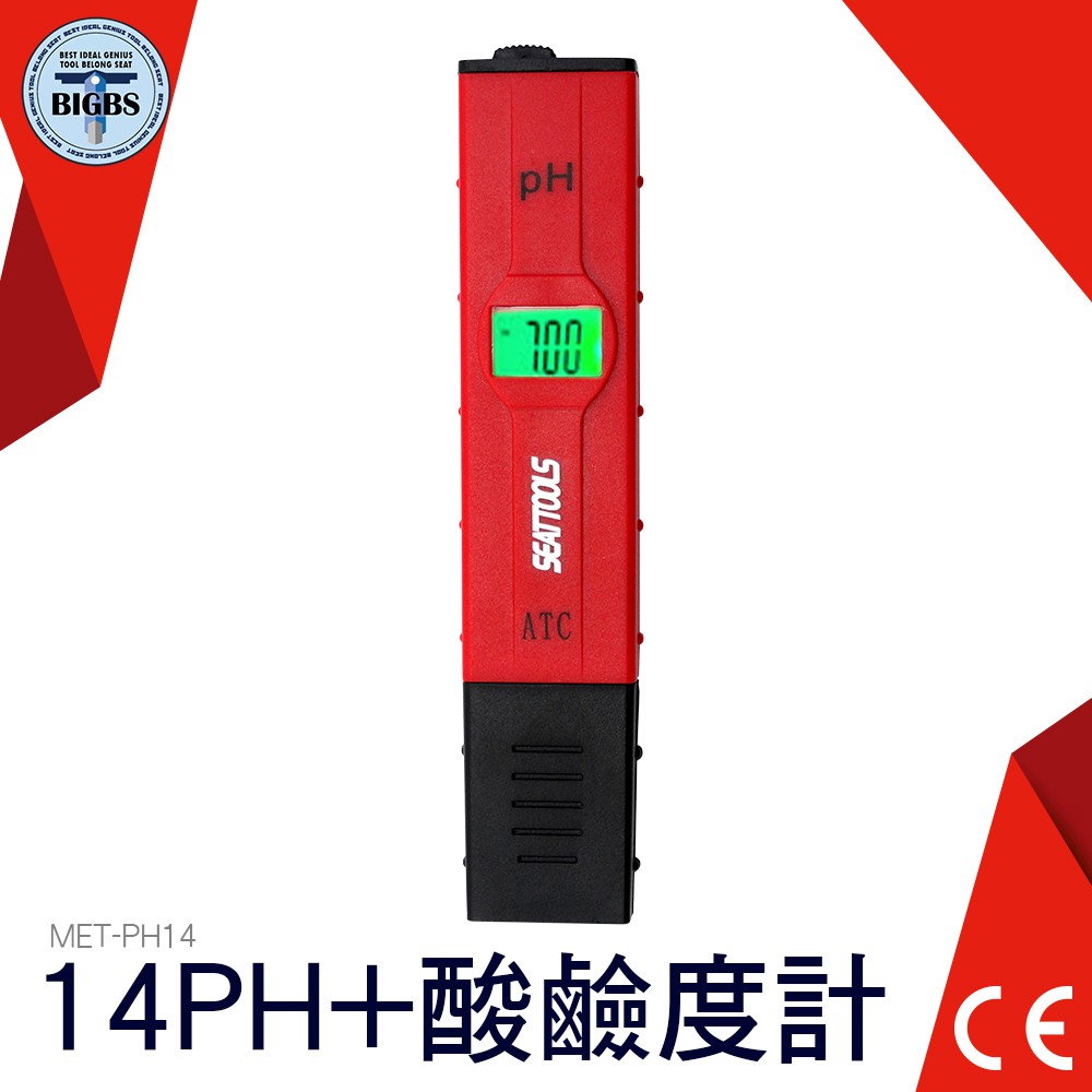 《利器五金》 PH值檢測計 高精度筆式 家用魚缸水族館 水產品養殖水質酸鹼度測試筆 MET-PH14+ | 蝦皮購物