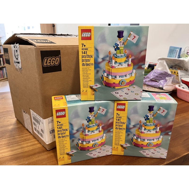 [奇奇蒂蒂] Lego 樂高 40382 40641 生日快樂 生日蛋糕 | 蝦皮購物