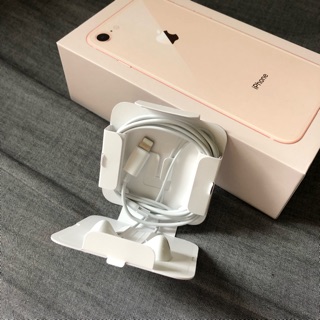 [全新現貨]Apple iPhone 8 lightning 扁頭耳機 | 蝦皮購物