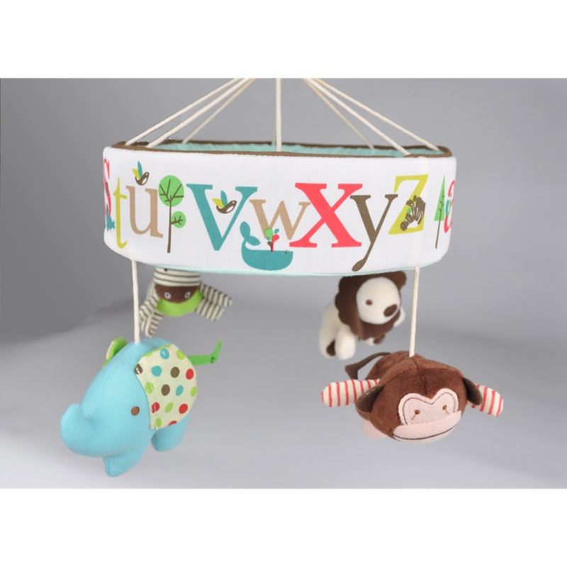 skk baby ZOO嬰兒床森林動物音樂旋轉床鈴 | 蝦皮購物