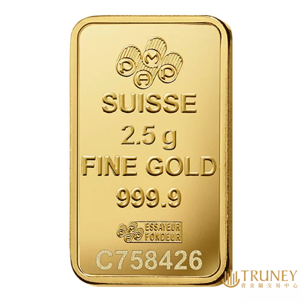 【TRUNEY貴金屬】瑞士PAMP Veriscan™ 財富女神金條2.5公克 / 約 0.665台錢 | 蝦皮購物