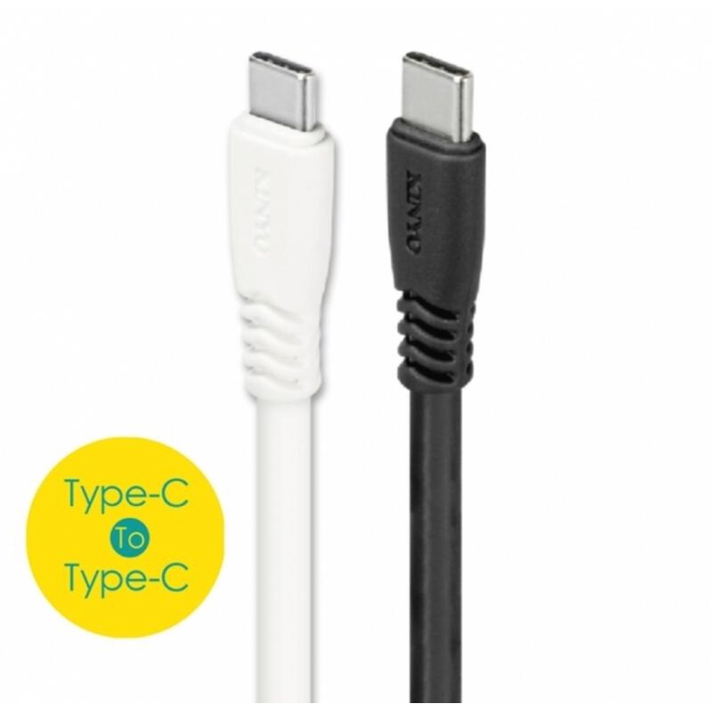 KINYO Type-C To Type-C 5A極速充電傳輸線 USB-TYC01 線長：1.2M -【便利網】 | 蝦皮購物