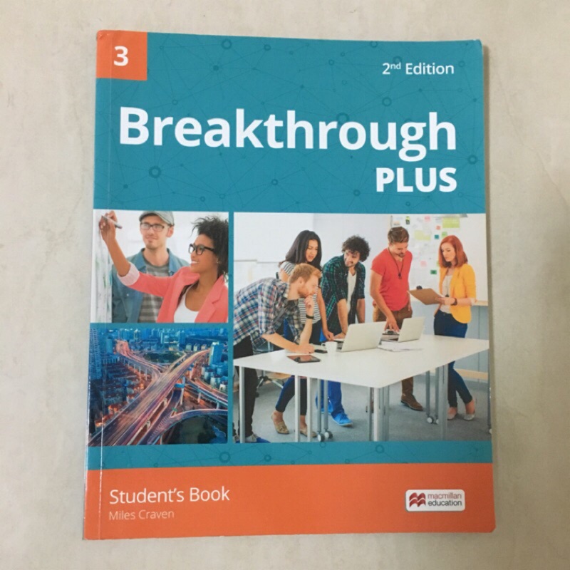 英文書Breakthrough PLUS 3 Miles Craven第二版 學生版 Student’s Book | 蝦皮購物