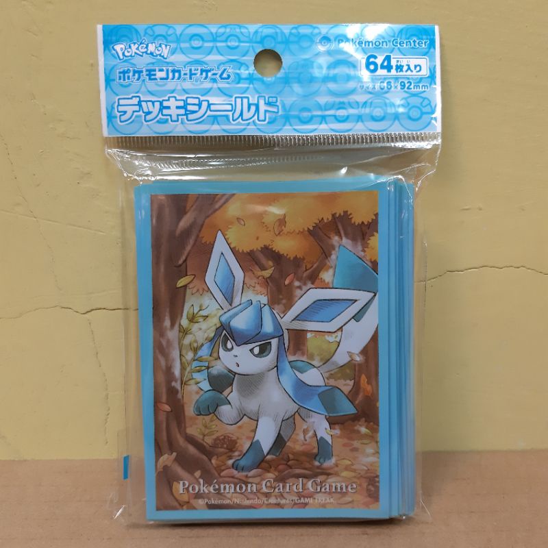 DSC☆全新 現貨 日版 寶可夢卡套 冰伊布 寶可夢中心限定 PTCG 64入 66×92mm 第二層 牌套 | 蝦皮購物