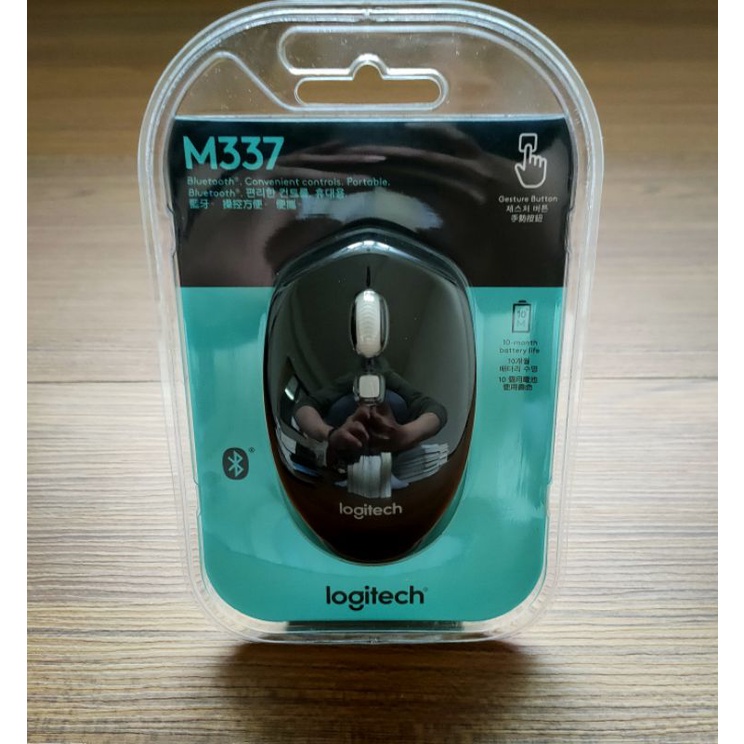 Logitech 羅技 M337 滑鼠(黑) 藍芽滑鼠 便攜滑鼠 無線滑鼠 | 蝦皮購物