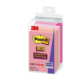 【角落文房】3M 656SS-MC-7 Post-it® 利貼® 狠黏™ 便條紙 | 蝦皮購物