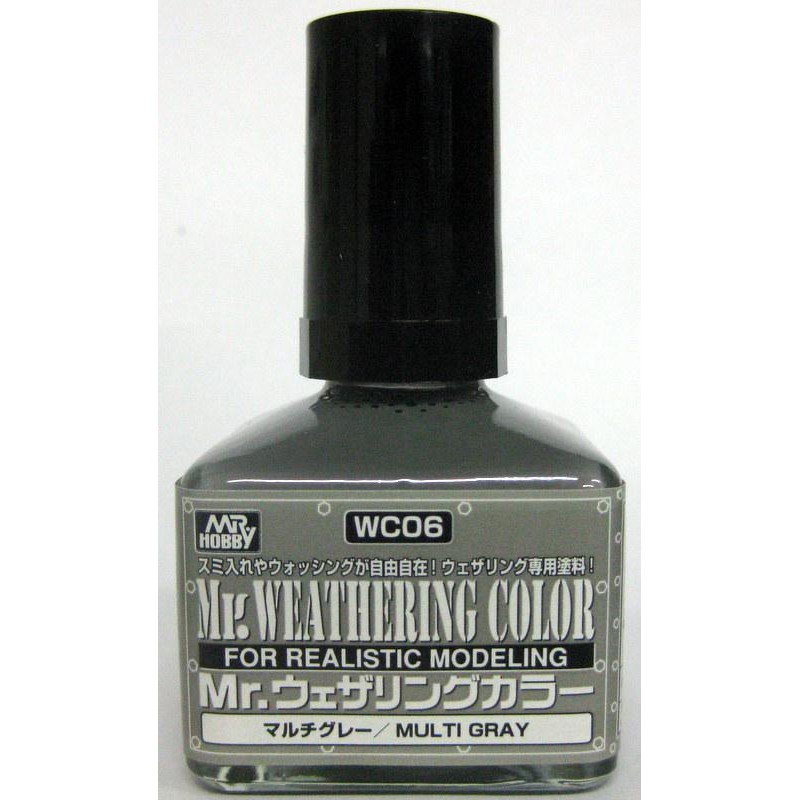 【樂宇模型】 Mr.Hobby 郡氏 GSI WC06 擬真舊化漆(灰色) 40ml | 蝦皮購物