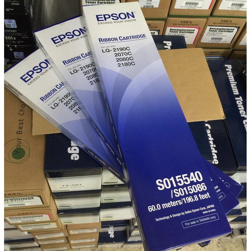 高雄-佳安資訊 EPSON LQ-2070C/LQ-2080C/LQ-2180C/2190C原廠色帶S015086 | 蝦皮購物