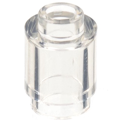 Lego 樂高 透明 1x1 圓形磚 圓柱 Trans-Clear Brick Round Stud 3062b | 蝦皮購物