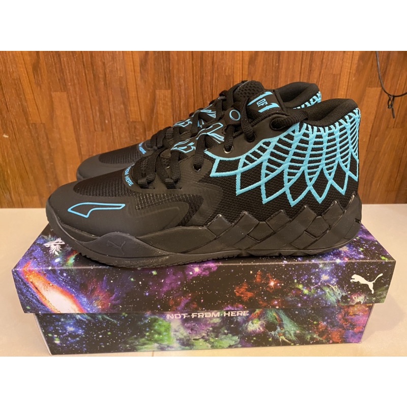 【S.M.P】PUMA MB.01 Buzz City LaMelo Ball 黑 籃球鞋 376443-13 | 蝦皮購物