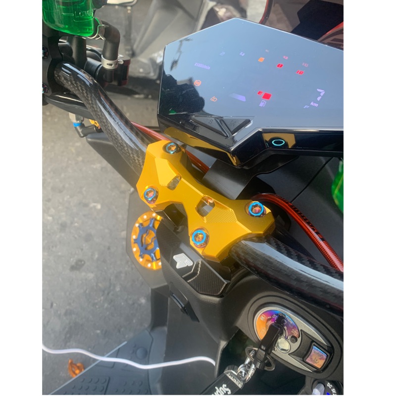 Goworks DRG158 CNC鋁合金車把龍頭座(客製)免運費 高雄鼎金實體店面展售中 | 蝦皮購物