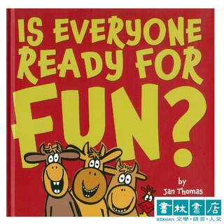Is Everyone Ready For Fun? 【禁止再禁止，No哞糞！】平民繪本專賣店 Jan Thomas | 蝦皮購物