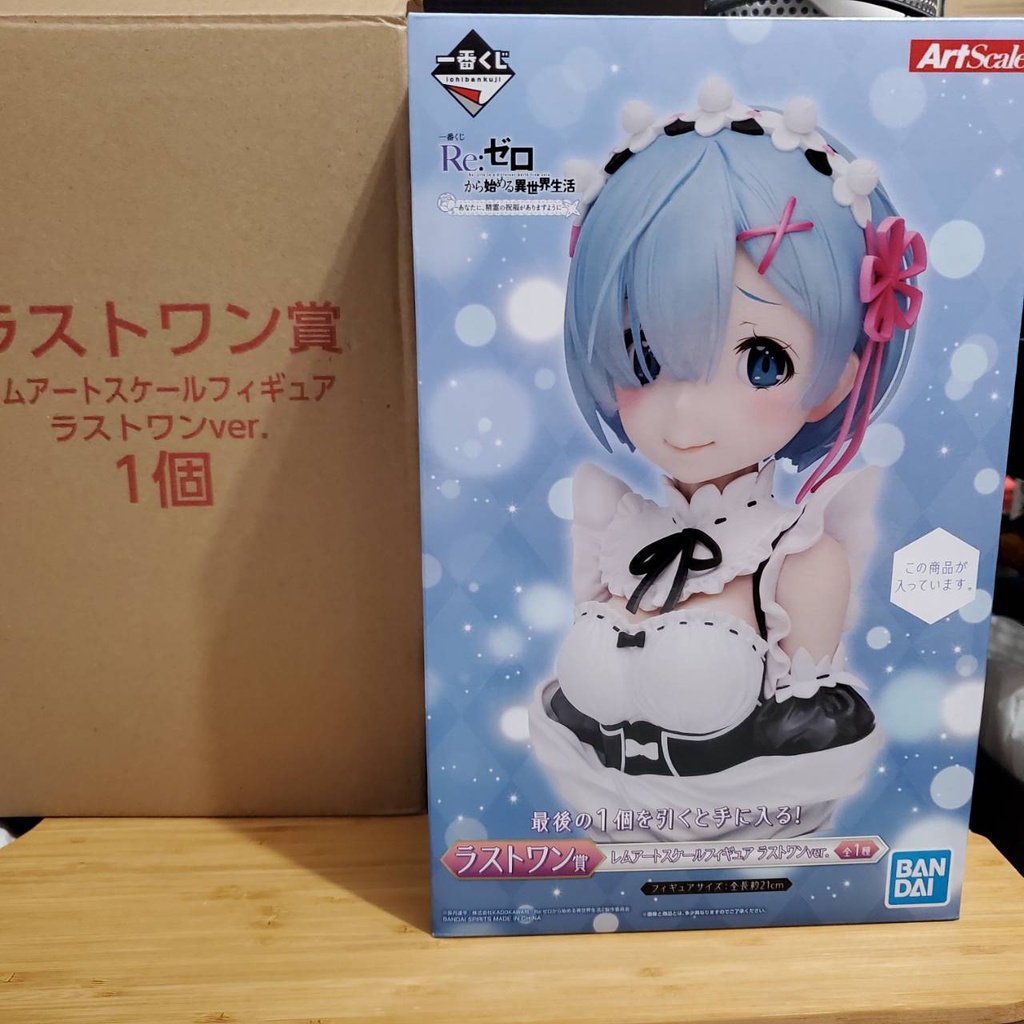 【全新未拆】一番賞 Re0 Re:Zero 從零開始的異世界生活 希望你可以得到精靈的祝福 雷姆 最後賞 半身胸像 | 蝦皮購物