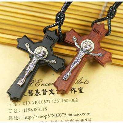 as86 原創設計木質圣牌玫瑰經念珠925純銀哥特式本篤苦像十架情侶套 | 蝦皮購物