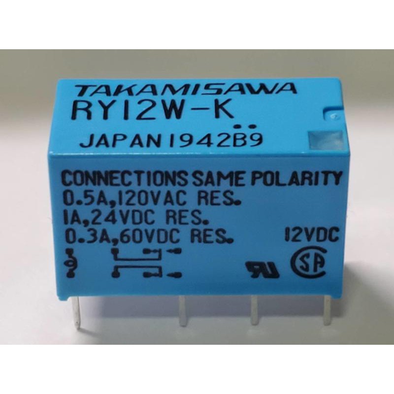 TAKAMISAWA 日製 RY12W-K 12V 訊號繼電器 | 蝦皮購物
