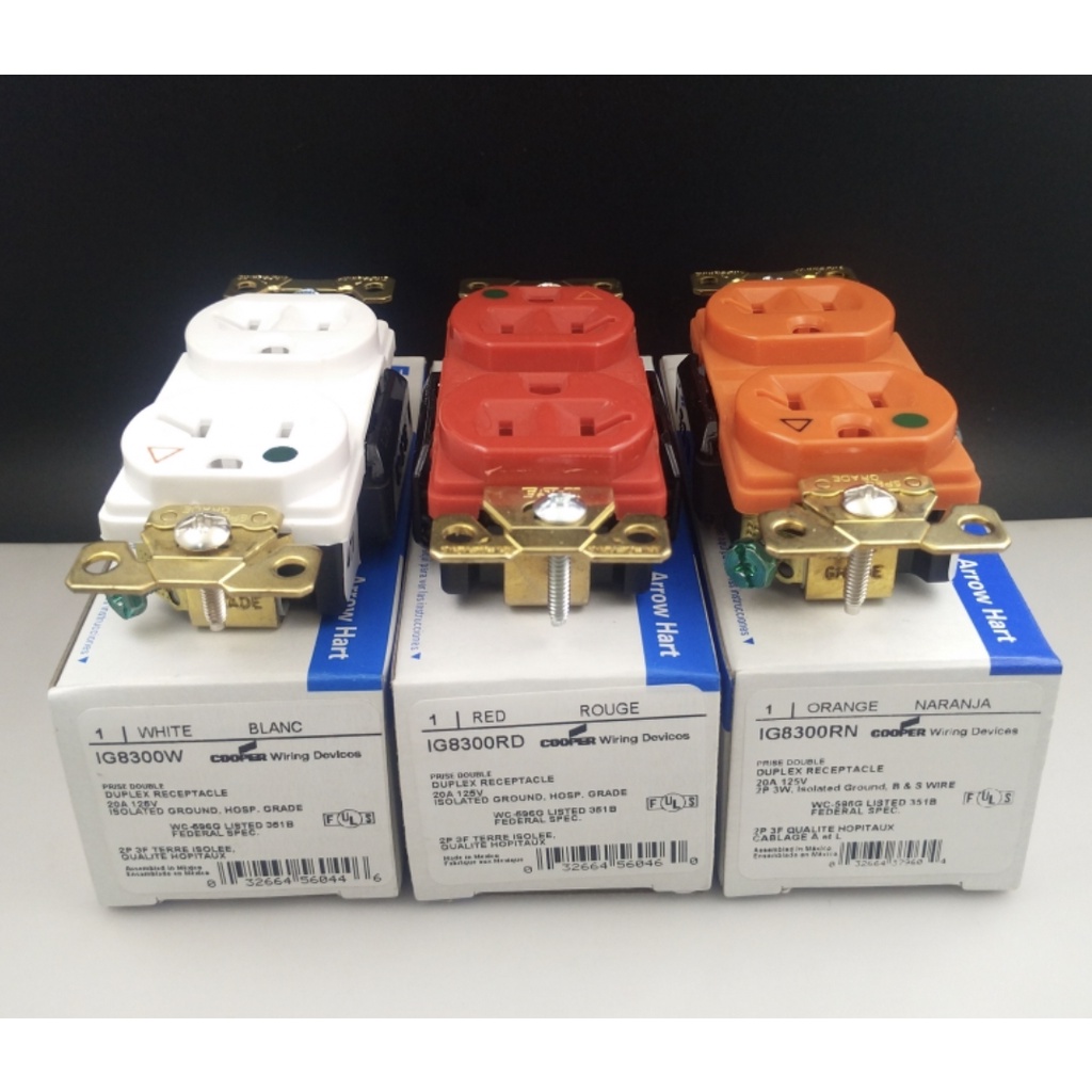 【CHMU】美國原裝正品Cooper IG8300 電源 排插【台灣現貨】 五爪結構125V 20A 醫療級獨立接地插座 | 蝦皮購物