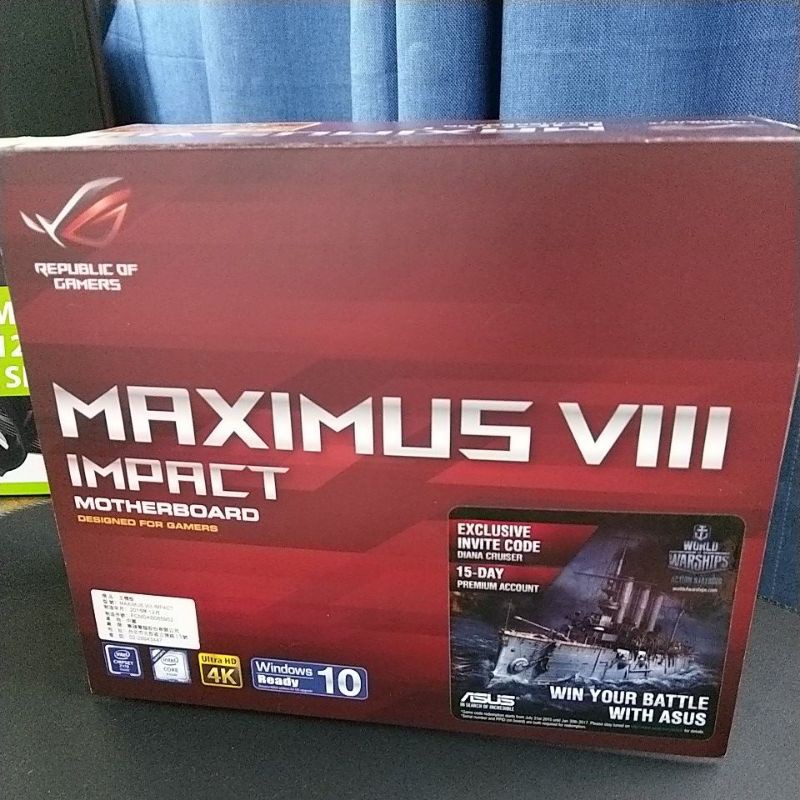 保固內 ASUS MAXIMUS VIII IMPACT ITX（M8I，ROG Z170 DDR4 WIFI ) | 蝦皮購物