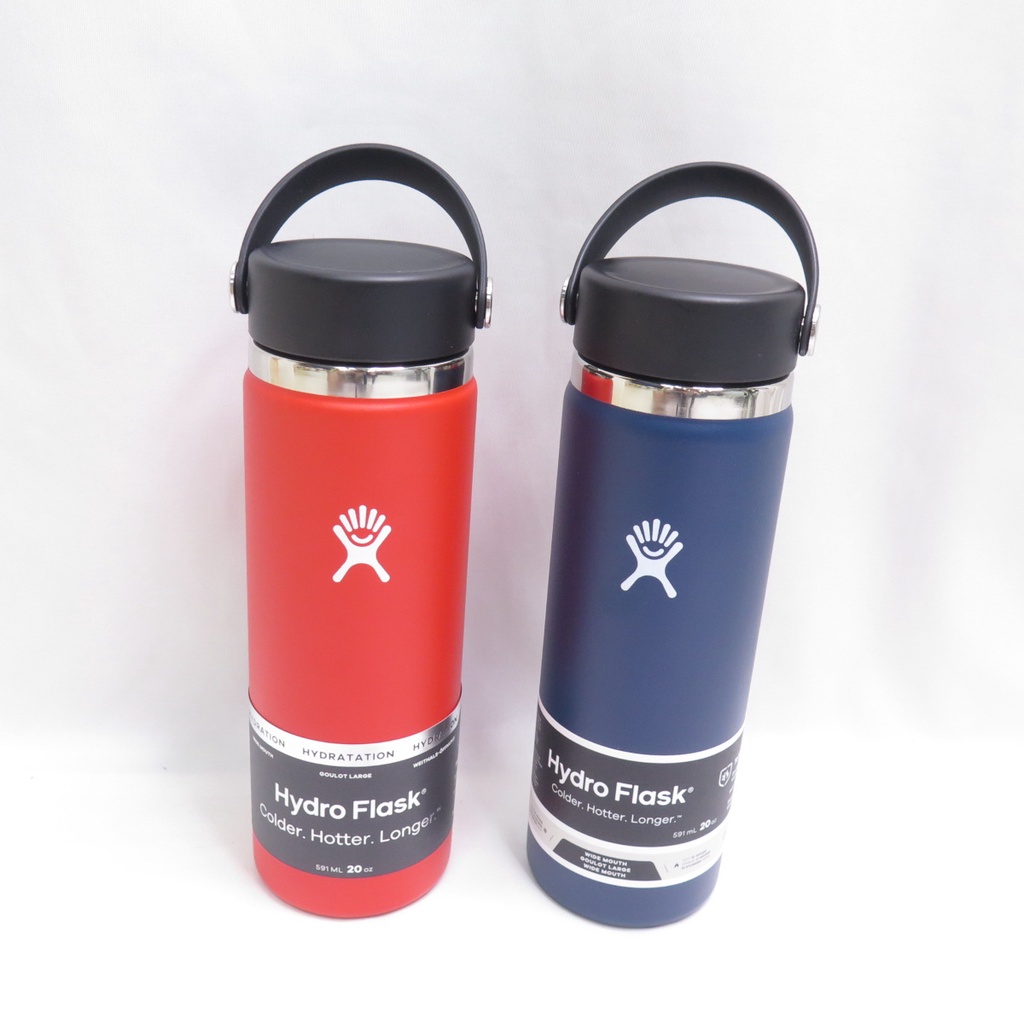 Hydro Flask 寬口真空保溫鋼瓶 20OZ / 591ml 兩色 HFW20BTS- 送水瓶刷 | 蝦皮購物