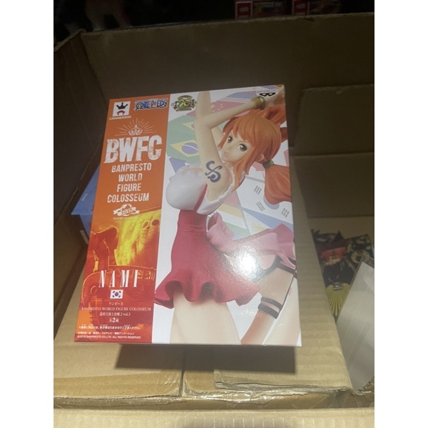 金證 日版 非代理 海賊王 航海王 OnePiece BWFC 2018 造形王頂上決戰2 vol.3 頂上 娜美 | 蝦皮購物