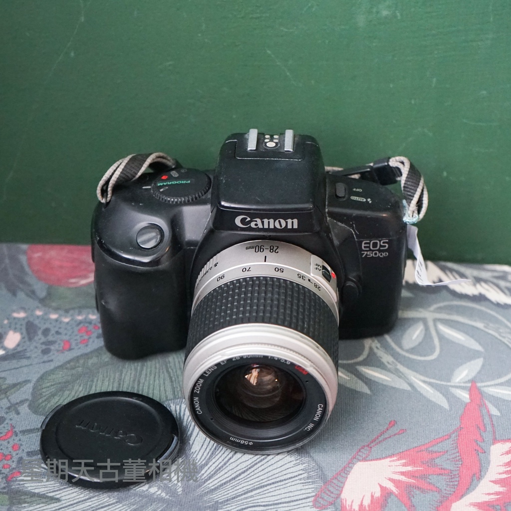 【星期天古董相機】CANON EOS 750QD + CANON EF 28-90mm F4-5.6 底片相機 單機身 | 蝦皮購物