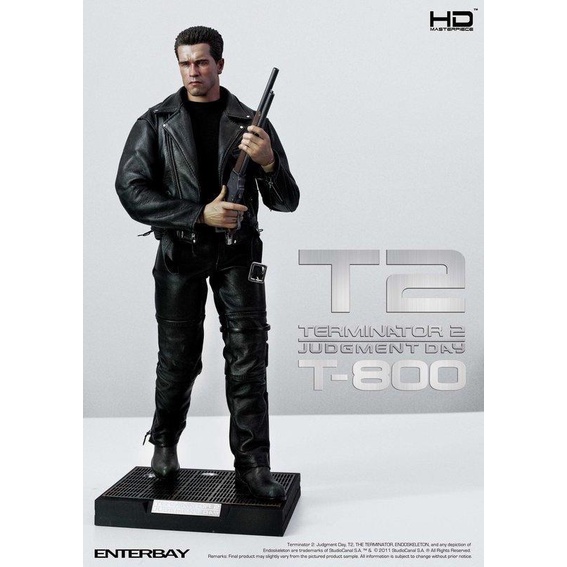 [絕版極品] ENTERBAY 1/4 HD-1004 (TERMINATOR 2) T-800 魔鬼終結者2 | 蝦皮購物