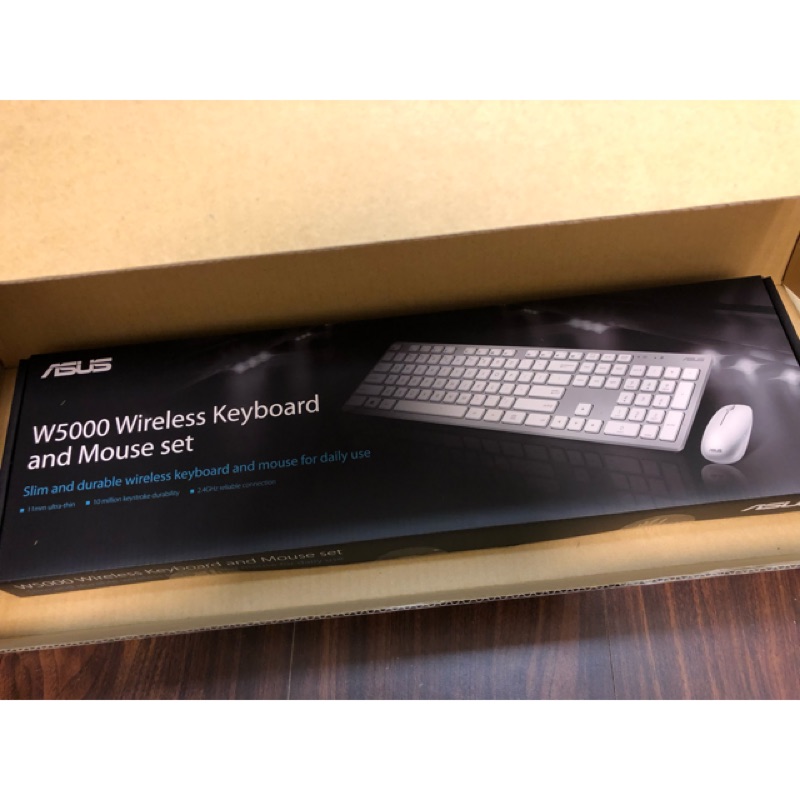 ASUS 華碩 W5000 無線鍵盤滑鼠組 | 蝦皮購物