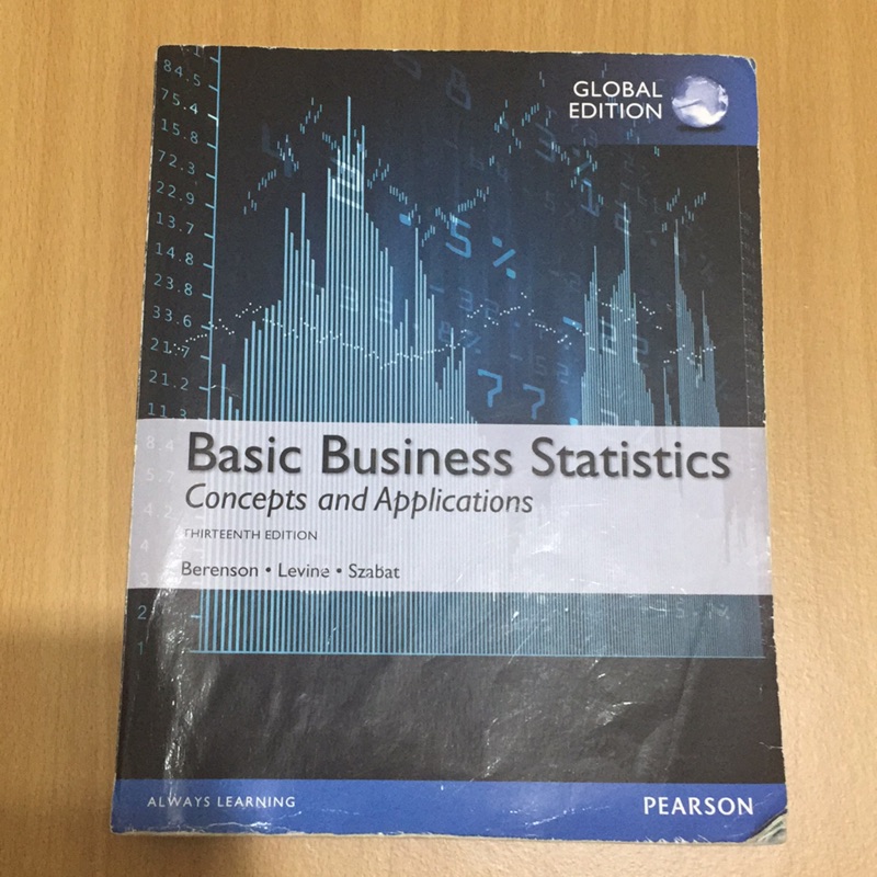 【統計學】Basic Business Statistics | 蝦皮購物
