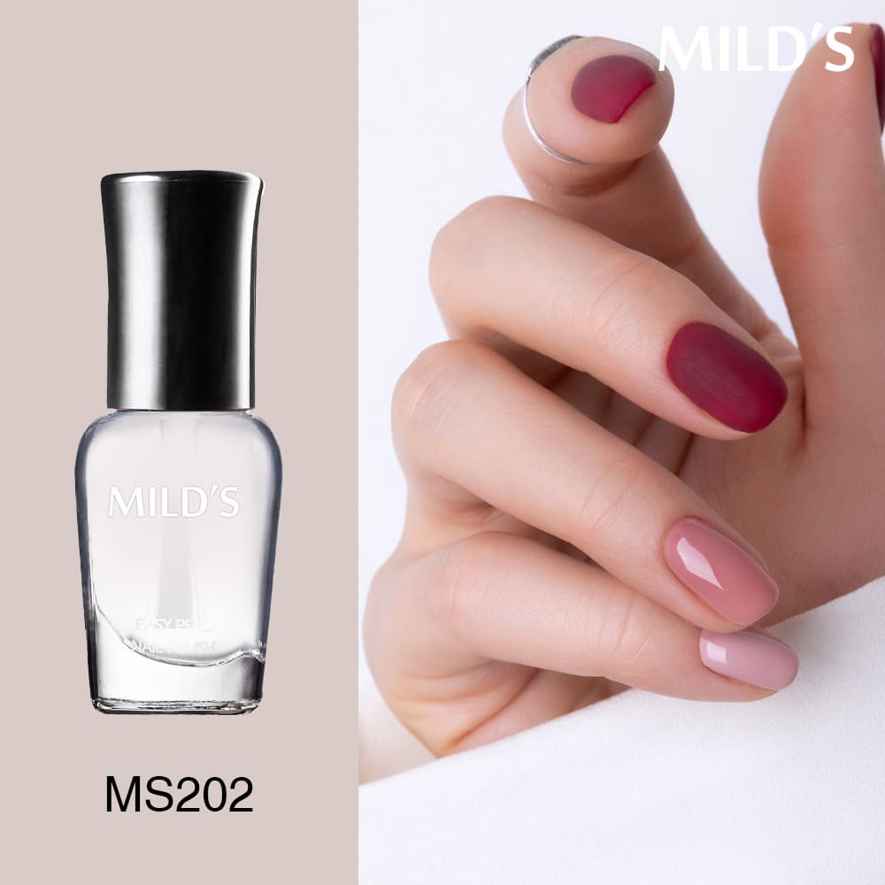 MILD'S曼思水性可剝指甲油─水性霧面變身魔法油MS202 | 蝦皮購物