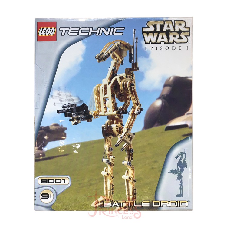 公主樂糕殿 LEGO 樂高 絕版 盒裝 全新 2000年 8001 科技 Technic 星際大戰 鴨子兵 戰鬥機器人 | 蝦皮購物